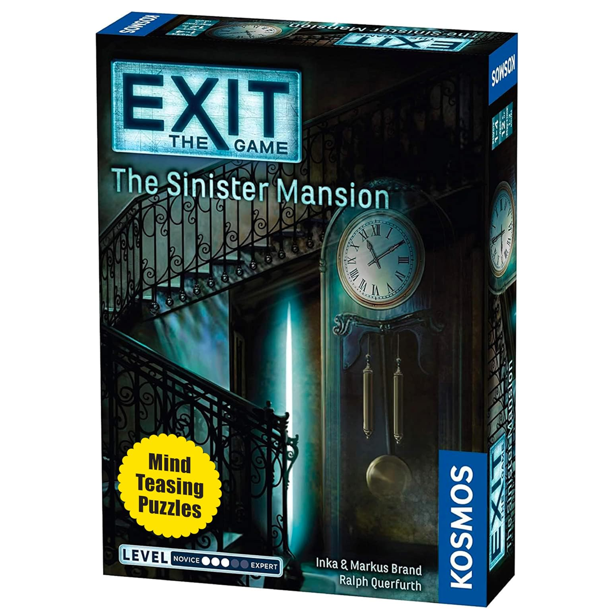 EXIT: The Sinister Mansion Escape Room Board Game | Happy Piranha