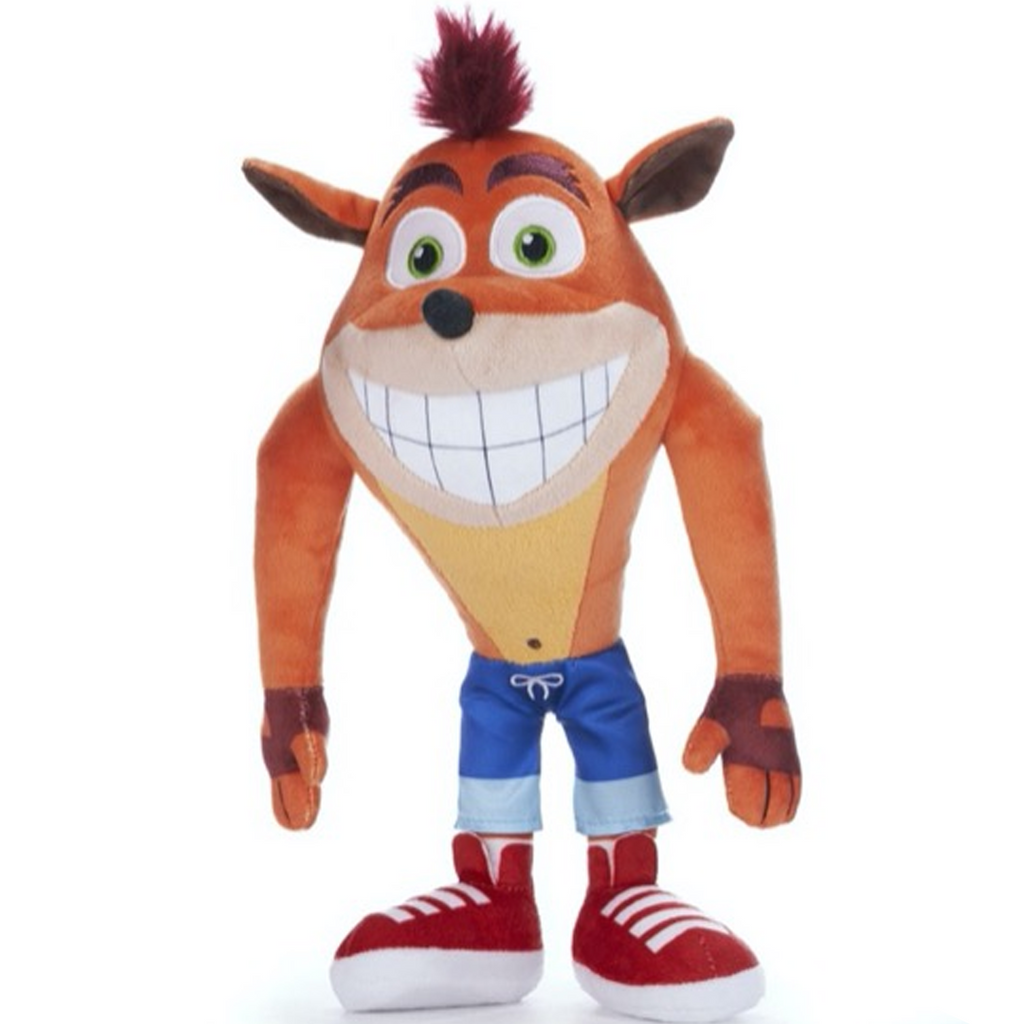 Crash - 30cm Crash Bandicoot Plushie Soft Toy | Happy Piranha