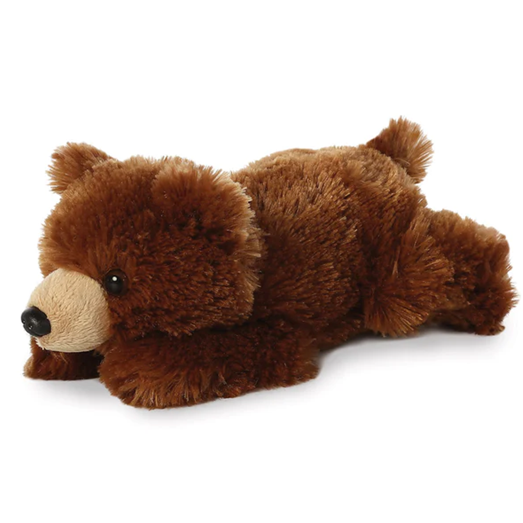 Greg the Grizzly Bear Flopsie Soft Toy | Happy Piranha