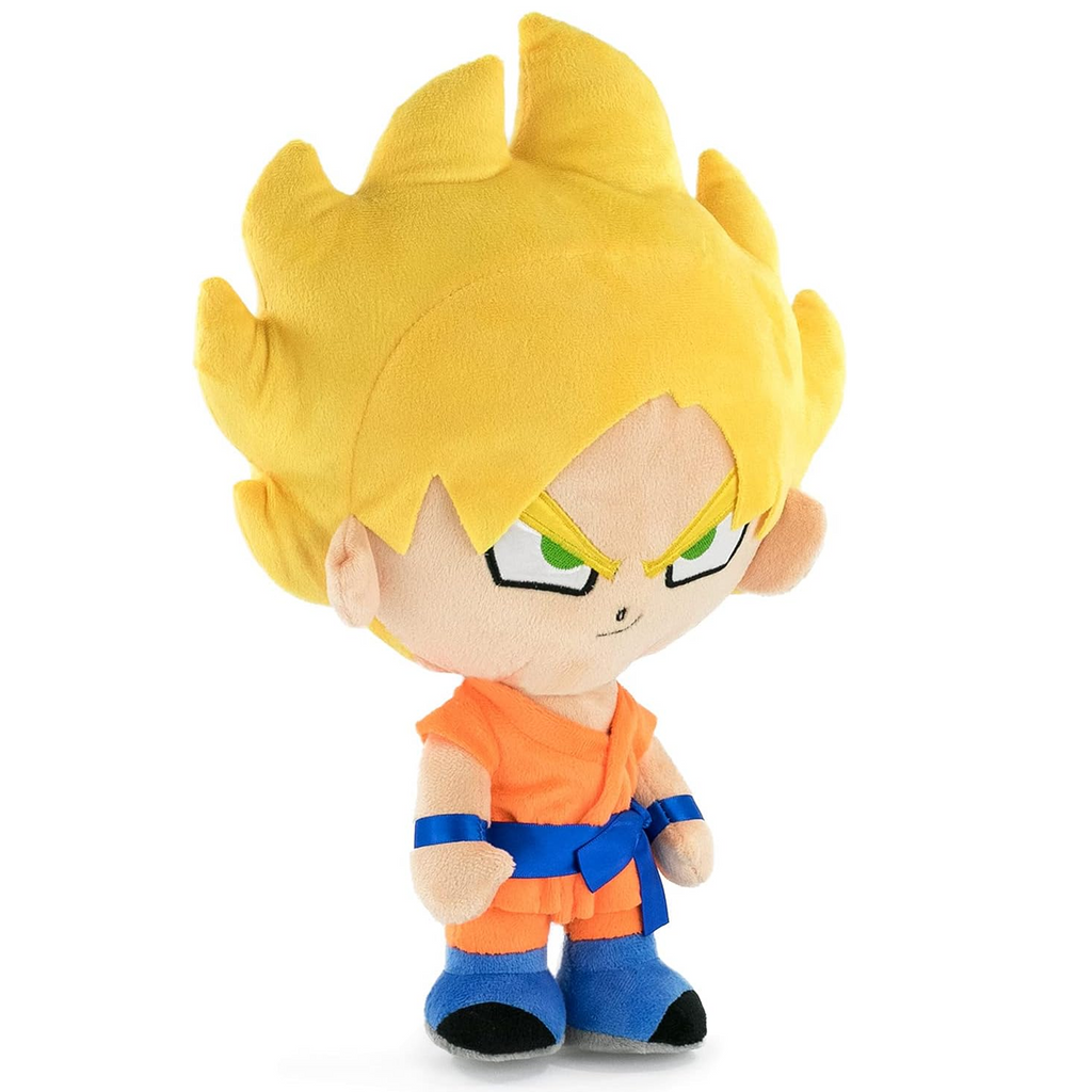Super Saiyan Goku - 11'' Dragon Ball Z Super Plushie | Happy Piranha