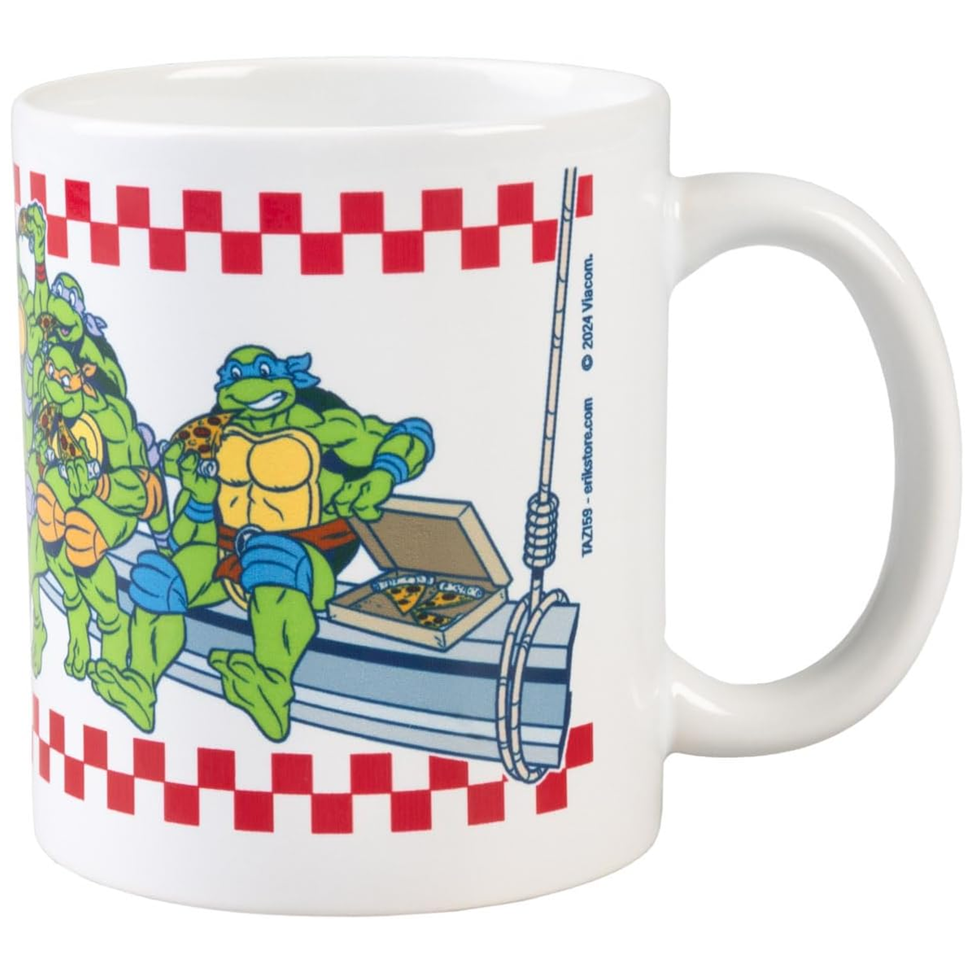 Teenage Mutant Ninja Turtles Design 350ml Ceramic Mug | Happy Piranha