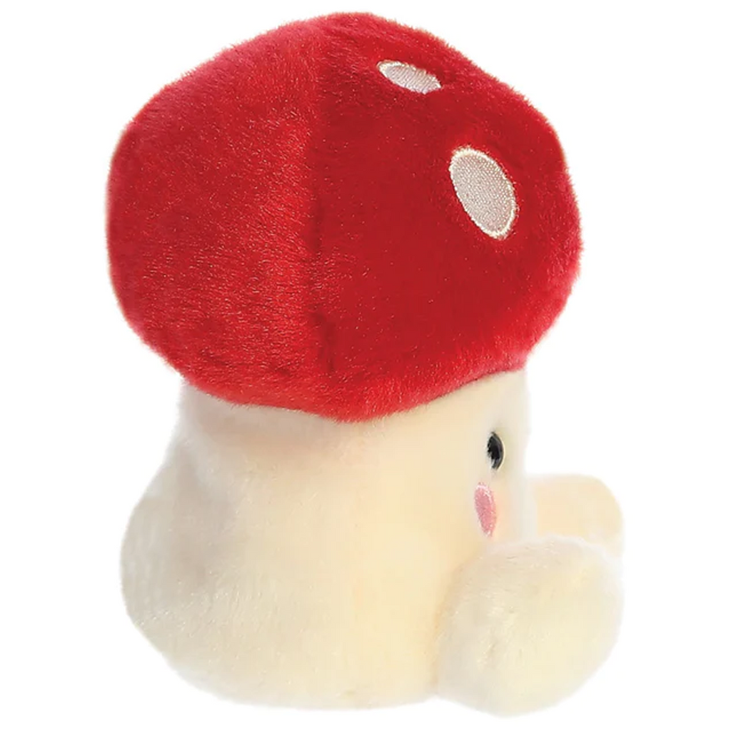 Amanita Toadstool Palm Pal Kawaii Plushie Mushroom Soft Toy | Happy Piranha