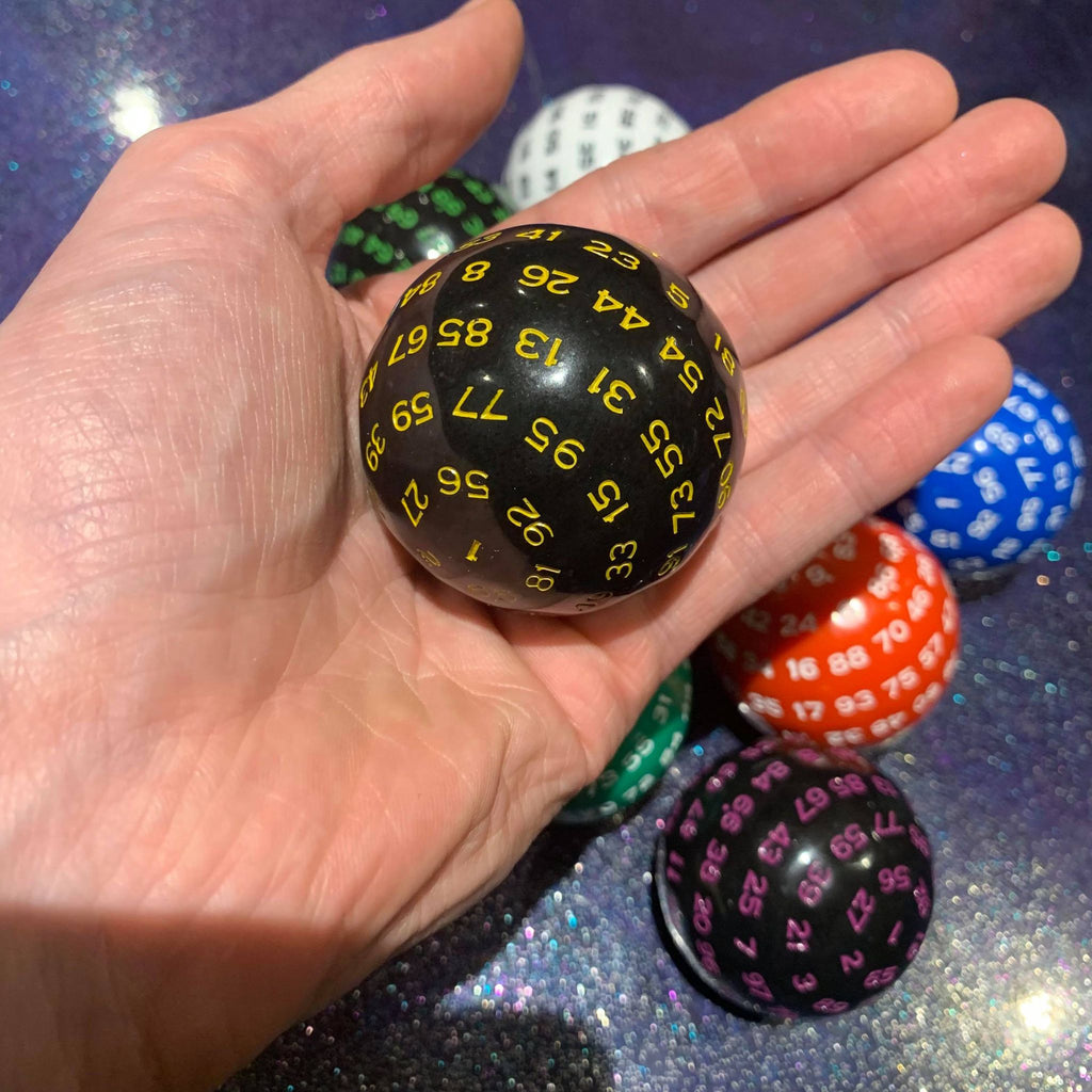 D100 - One Hundred Sided Dice for Tabletop Gaming | Happy Piranha