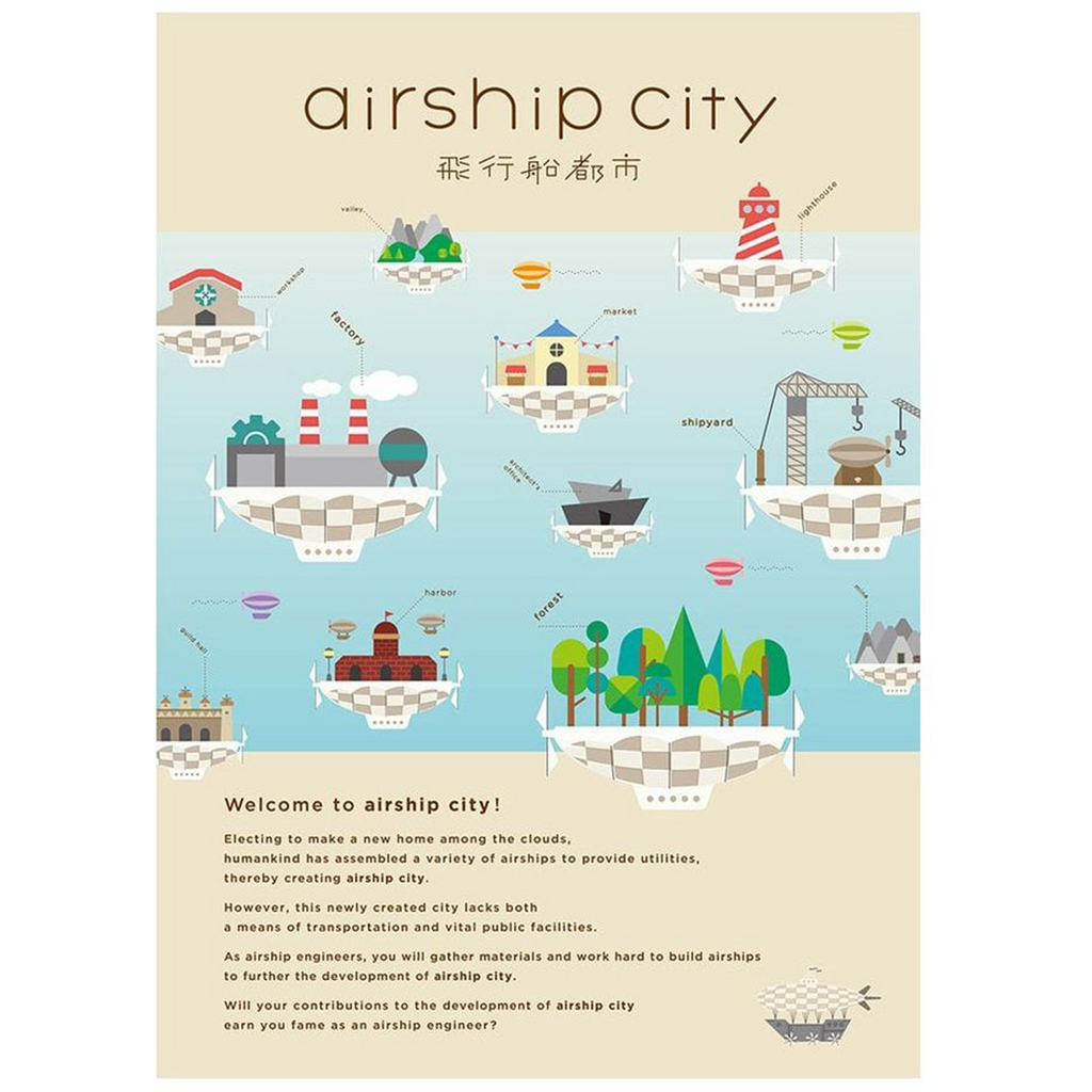 Airship City Board Game | Happy Piranha
