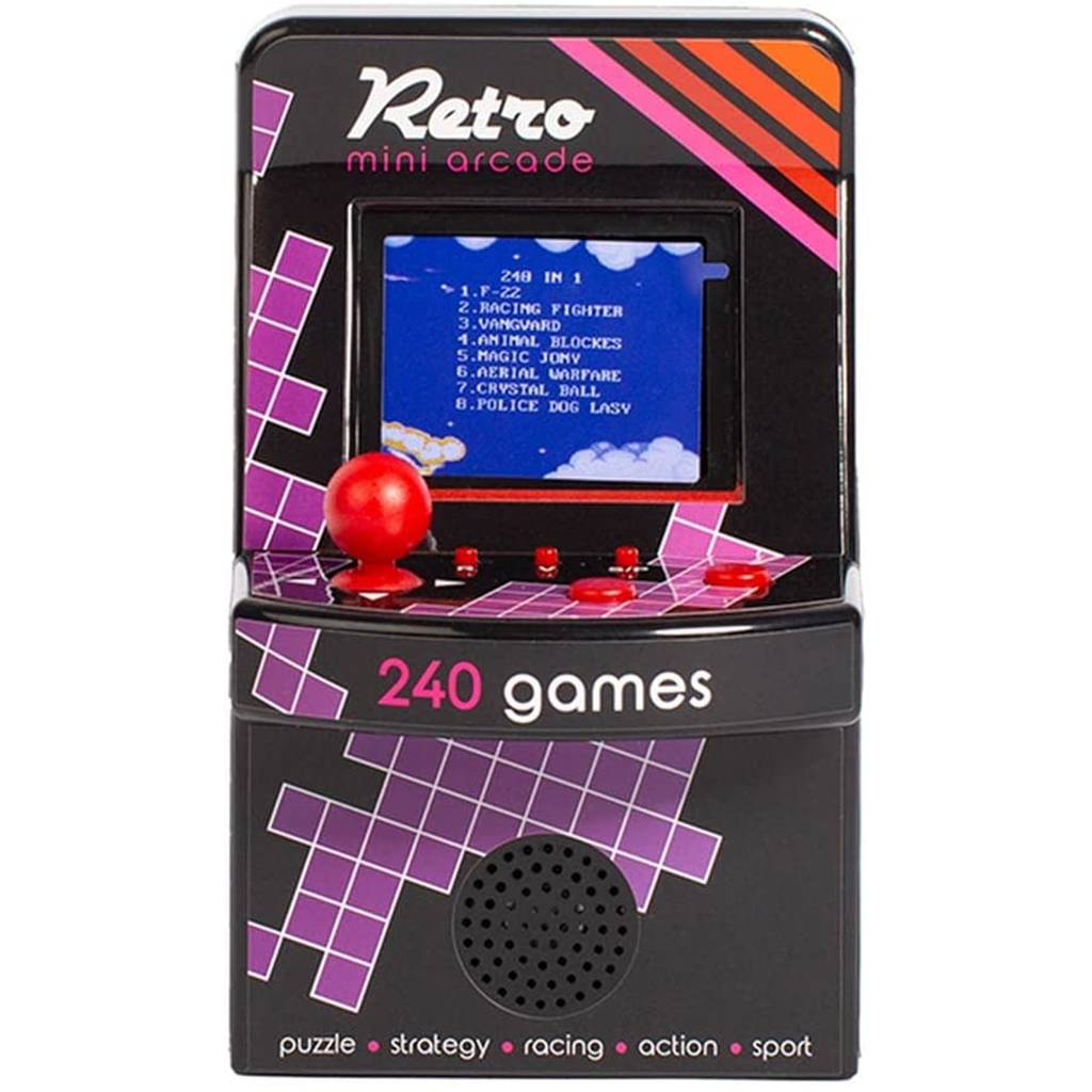 RED 5 Mini Retro Tabletop Arcade | Happy Piranha