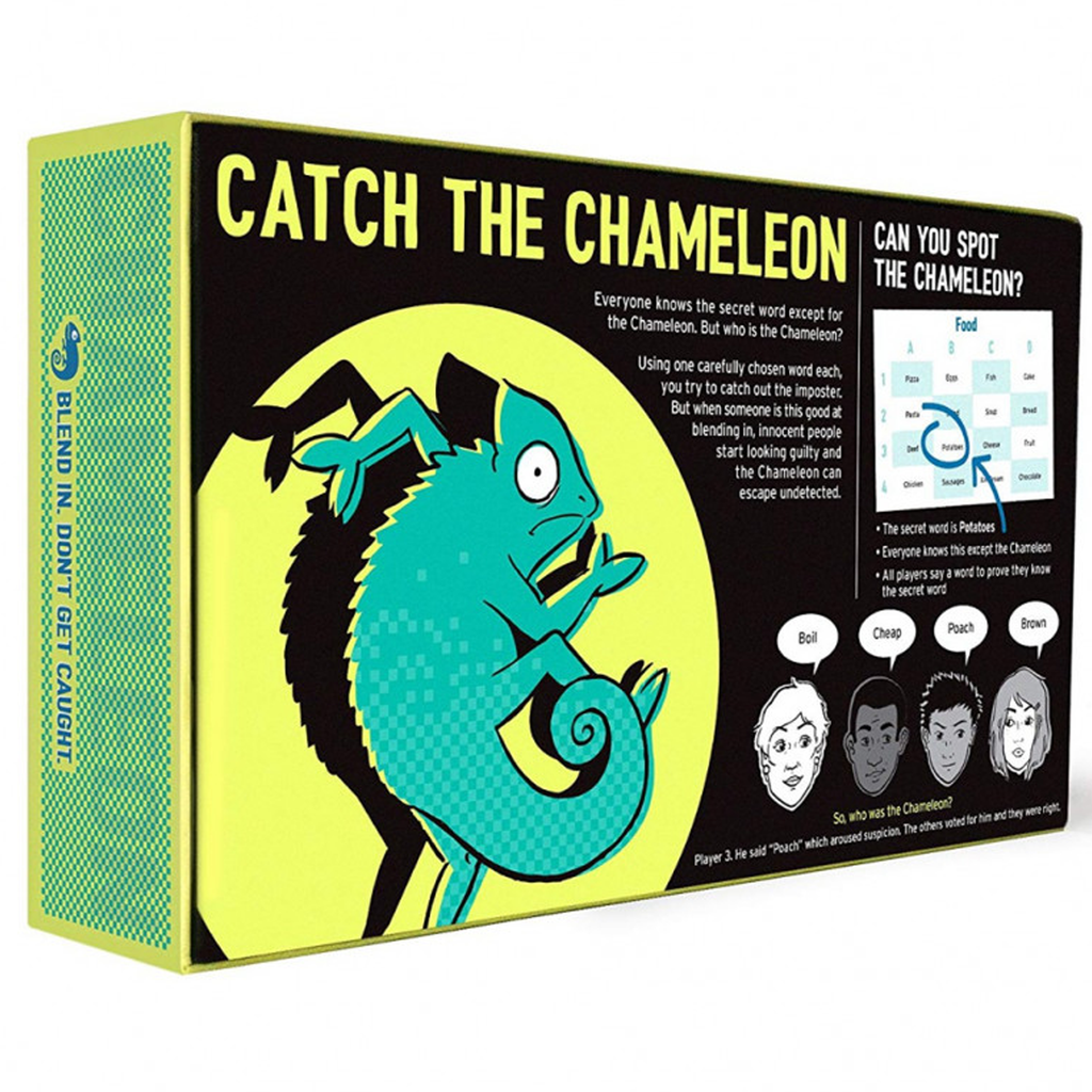The Chameleon Board Game | Happy Piranha